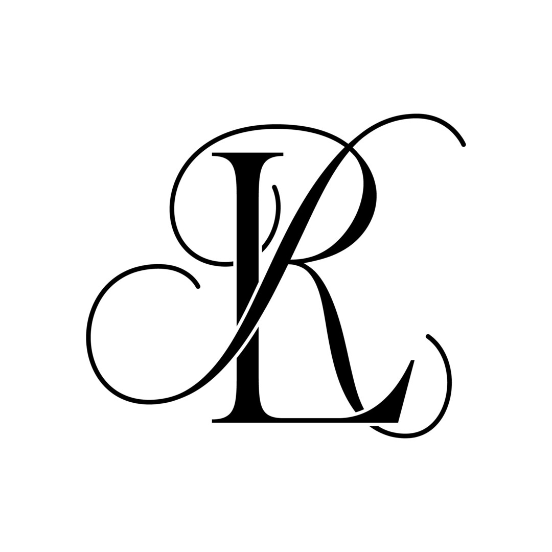 Wedding Logo, Wedding Monogram, Digital Download, RL, LR - Etsy