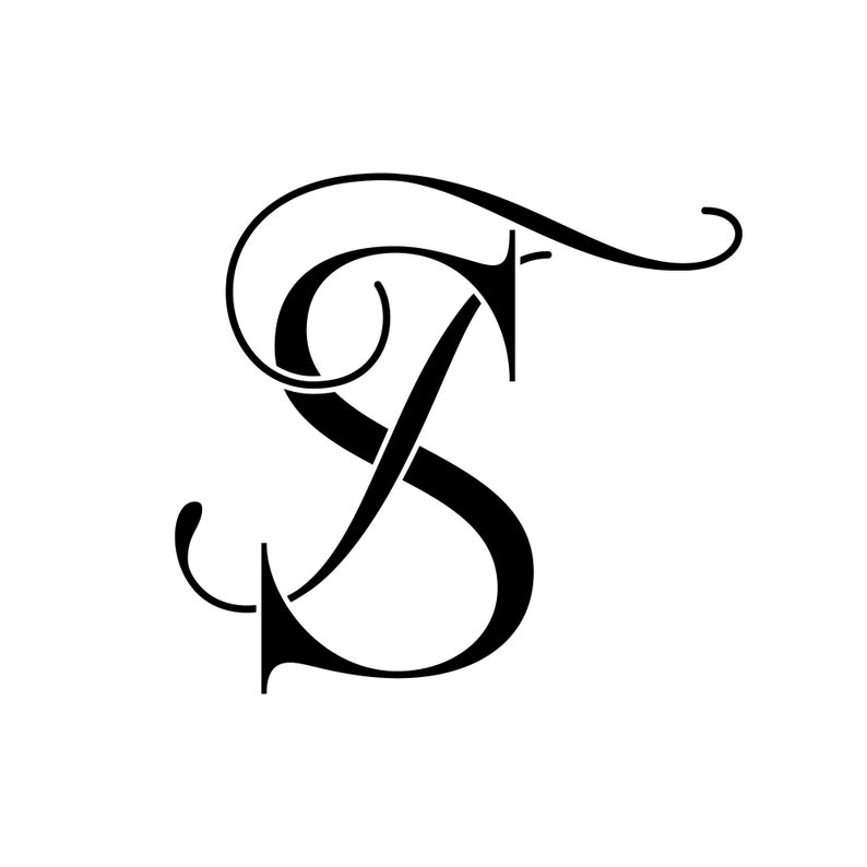 Wedding Logo, Wedding Monogram, Digital Download, TS, ST - Etsy