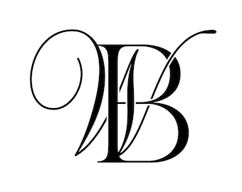 Wedding Monogram Wb - Etsy