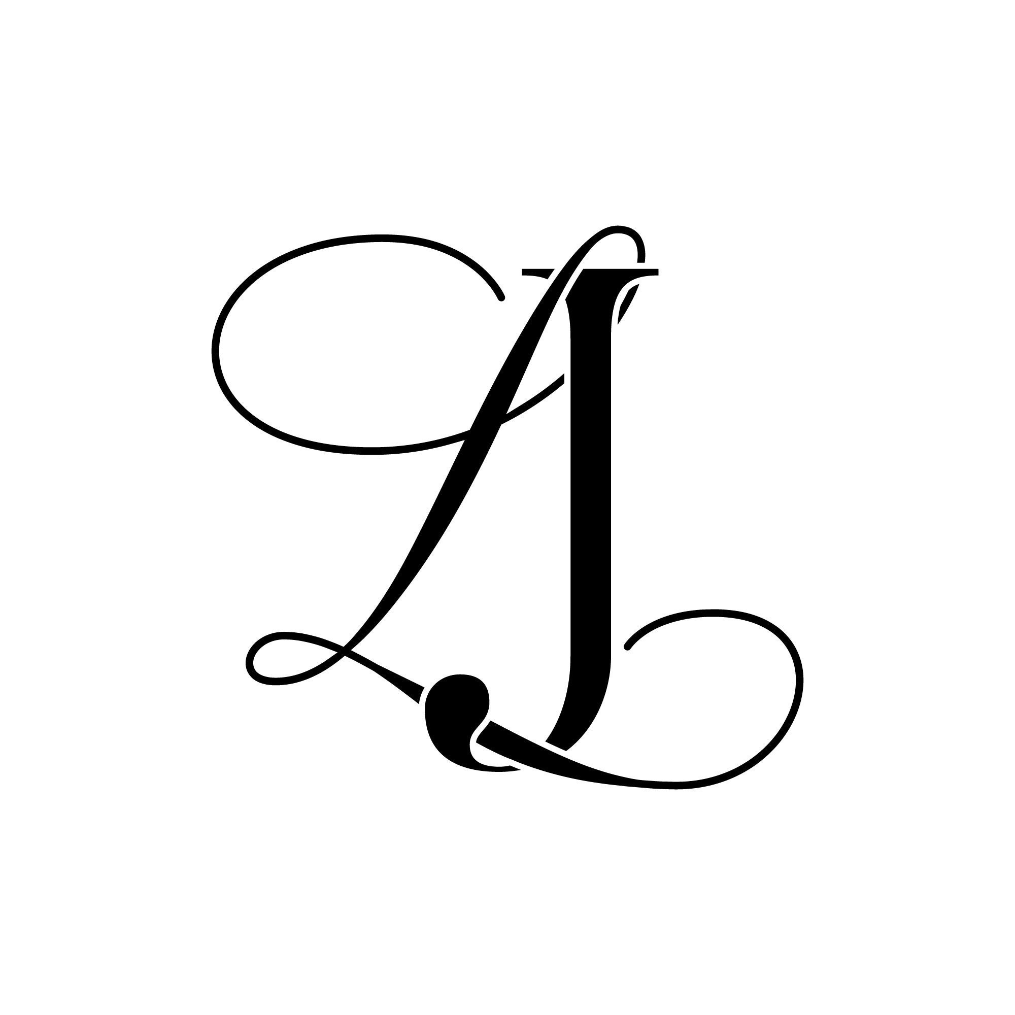 Personal Logo Initials, Logo of Initials, Monogram Logo, LJ, JL - Etsy