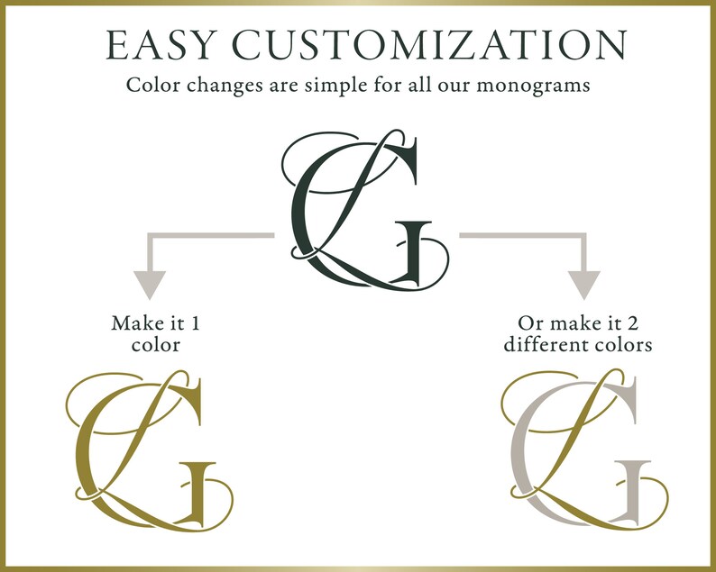 Monogram Business Logo, Modern Logo Design, Premade Logo, EF, FE - Etsy