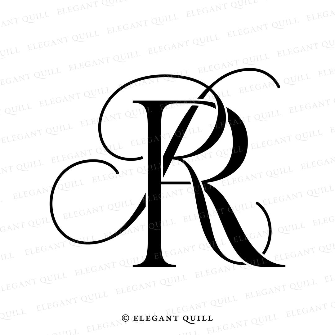 Wedding Logo Design, Wedding Monogram, Wedding Logo, RR - Etsy