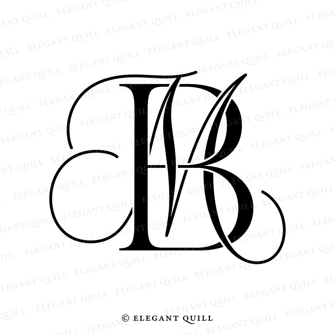 Wedding Logo, Wedding Monogram, Dance Floor Monogram, MB, BM - Etsy
