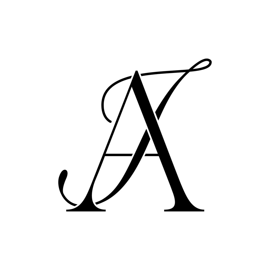 Personal Logo Initials, Logo of Initials, Monogram Logo, IA, AI - Etsy