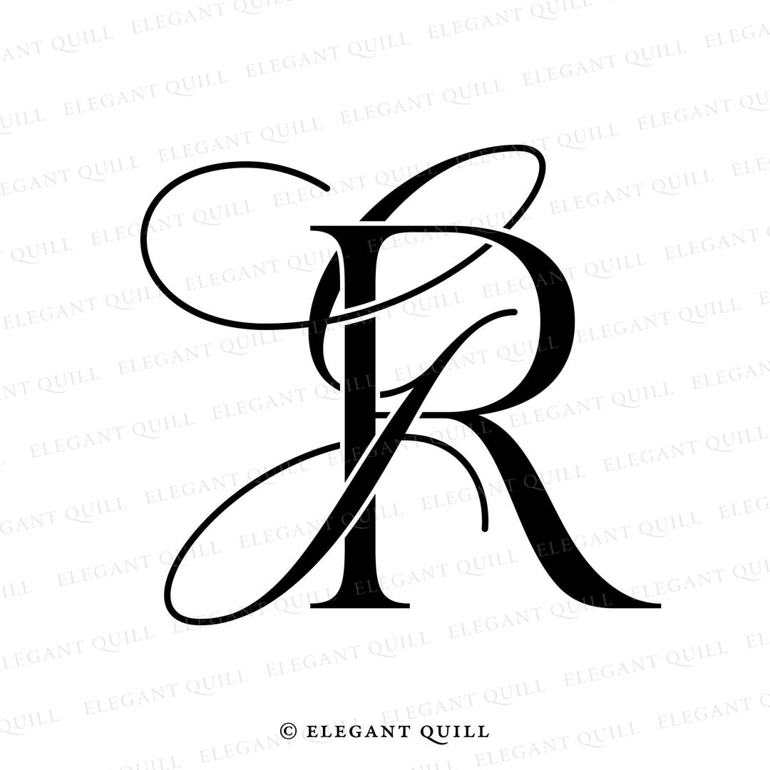 Wedding Logo, Wedding Monogram, Digital Download, GR, RG - Etsy