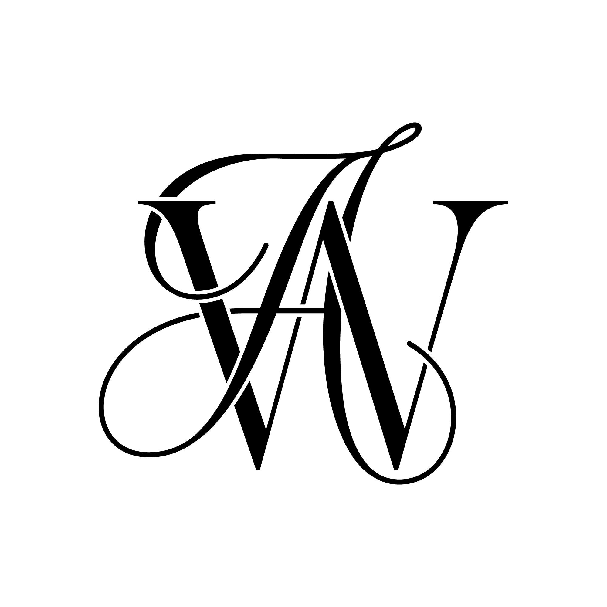 Typography Logo Initials