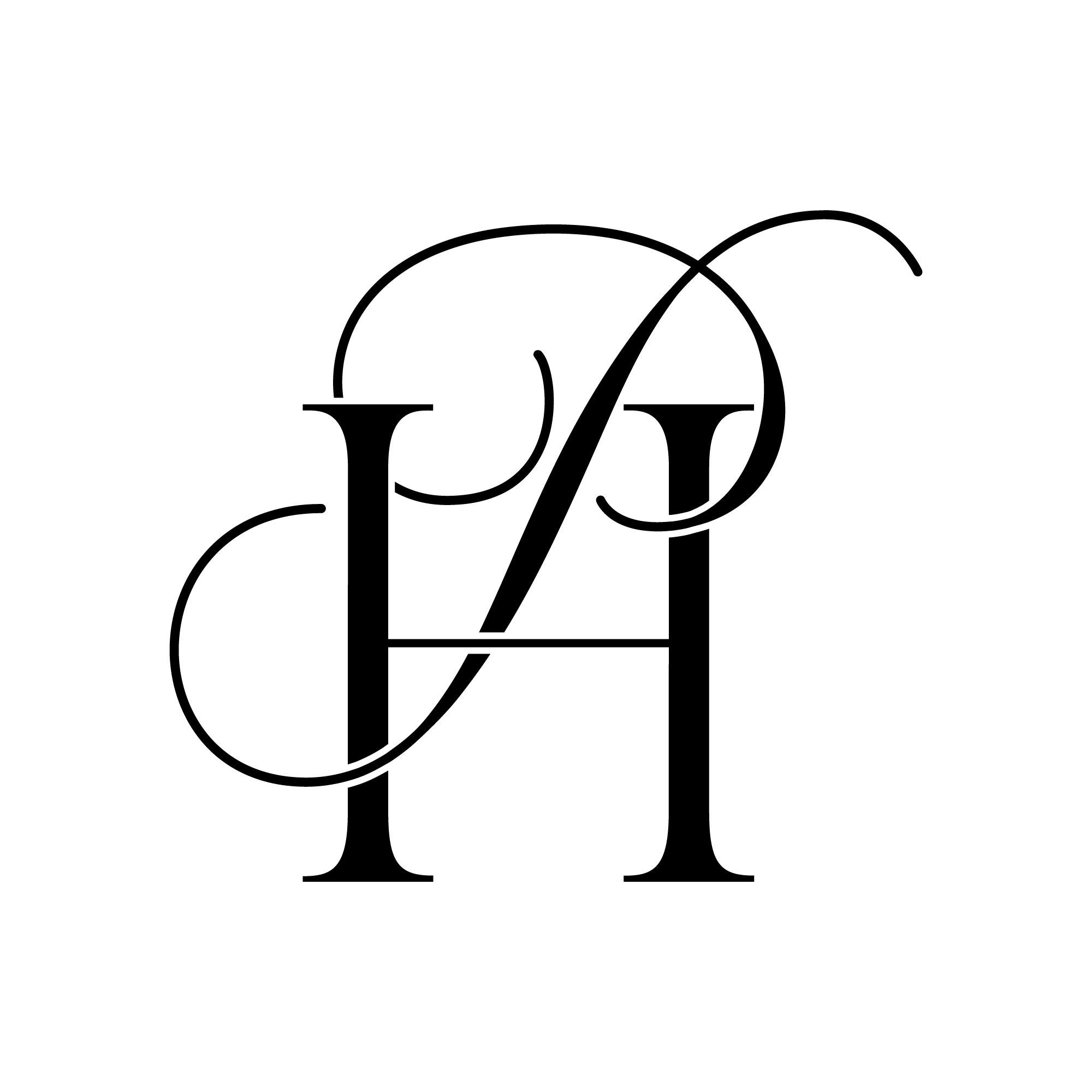 Wedding Logo, Wedding Monogram, Digital Download, PH, HP - Etsy