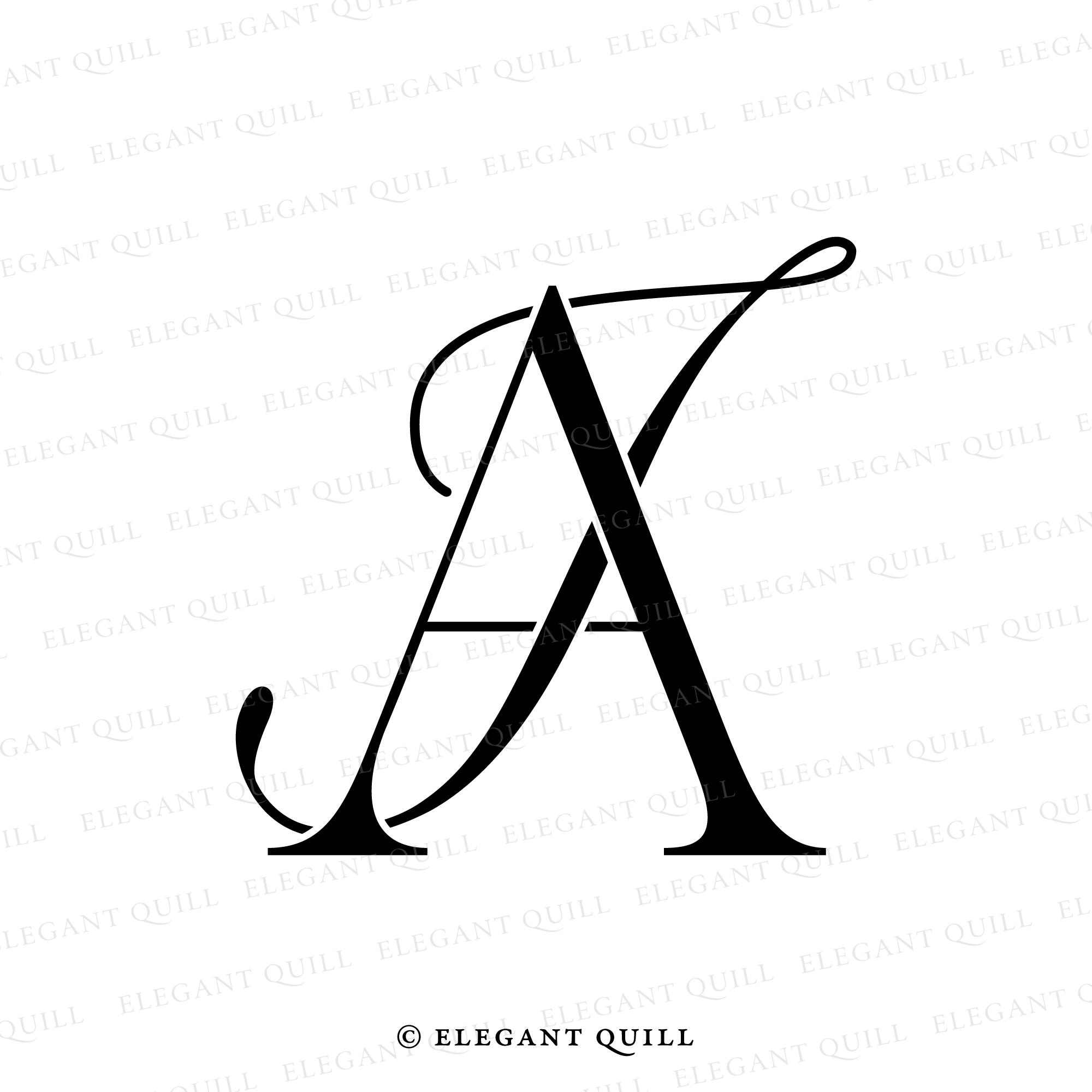 Personal Logo Initials, Logo of Initials, Monogram Logo, IA, AI - Etsy