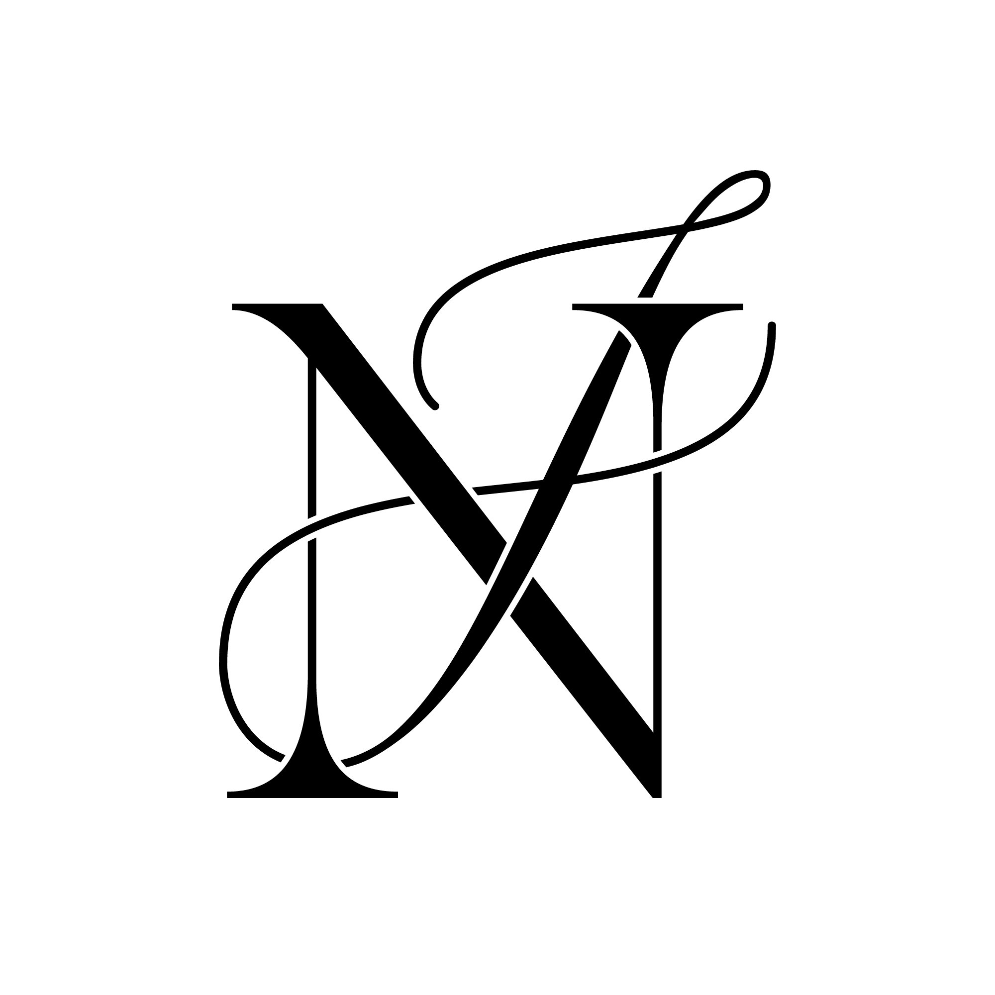 Wedding Logo Design, Wedding Monogram, Wedding Logo, JN, NJ - Etsy