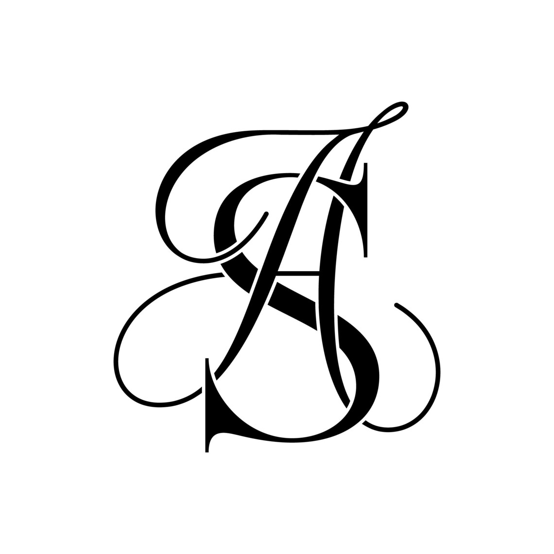 Wedding Logo, Wedding Monogram, Digital Download, AS, SA - Etsy