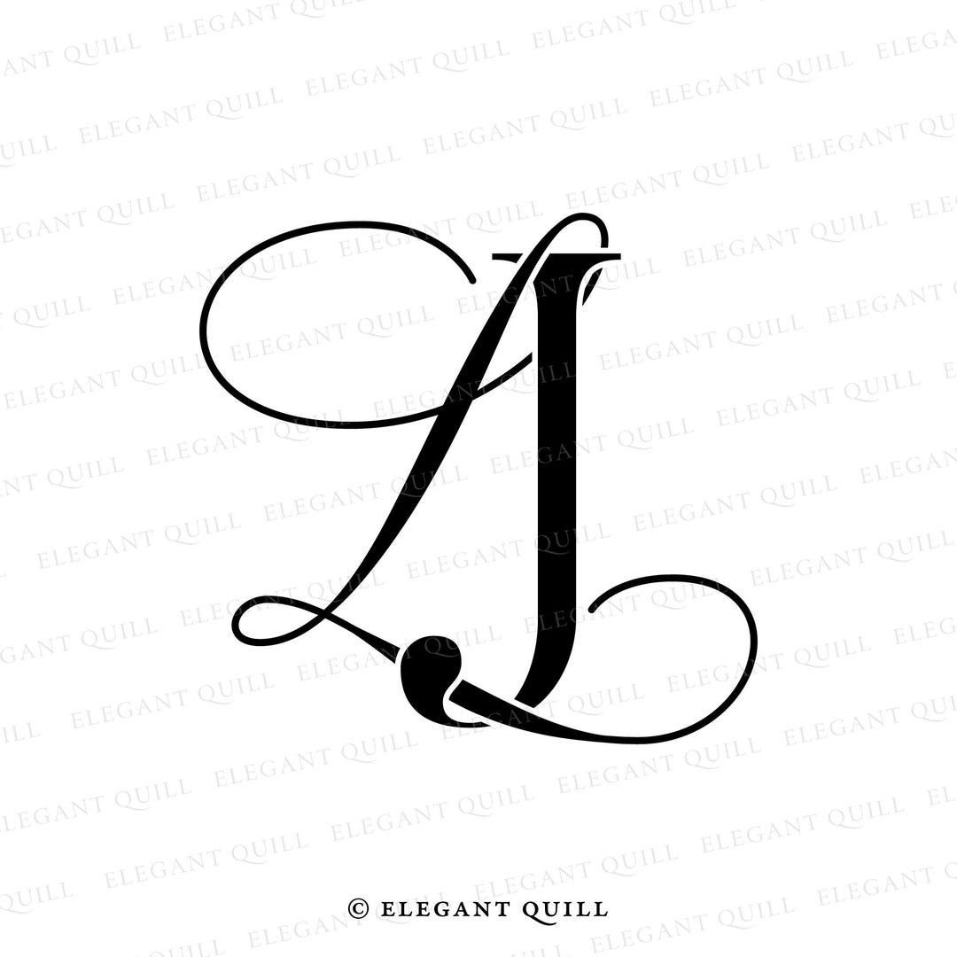 Personal Logo Initials, Logo of Initials, Monogram Logo, LJ, JL - Etsy