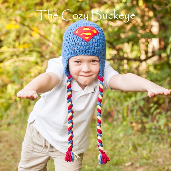 Superhero Hat - Etsy