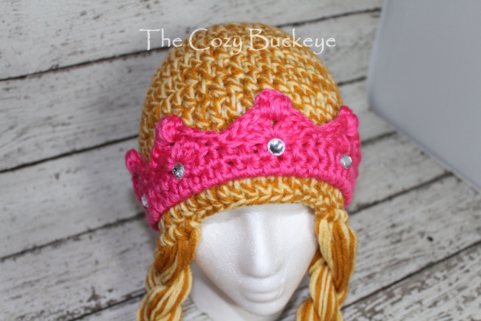 Princess Hat Crochet Princess Hat Character Hat | Etsy