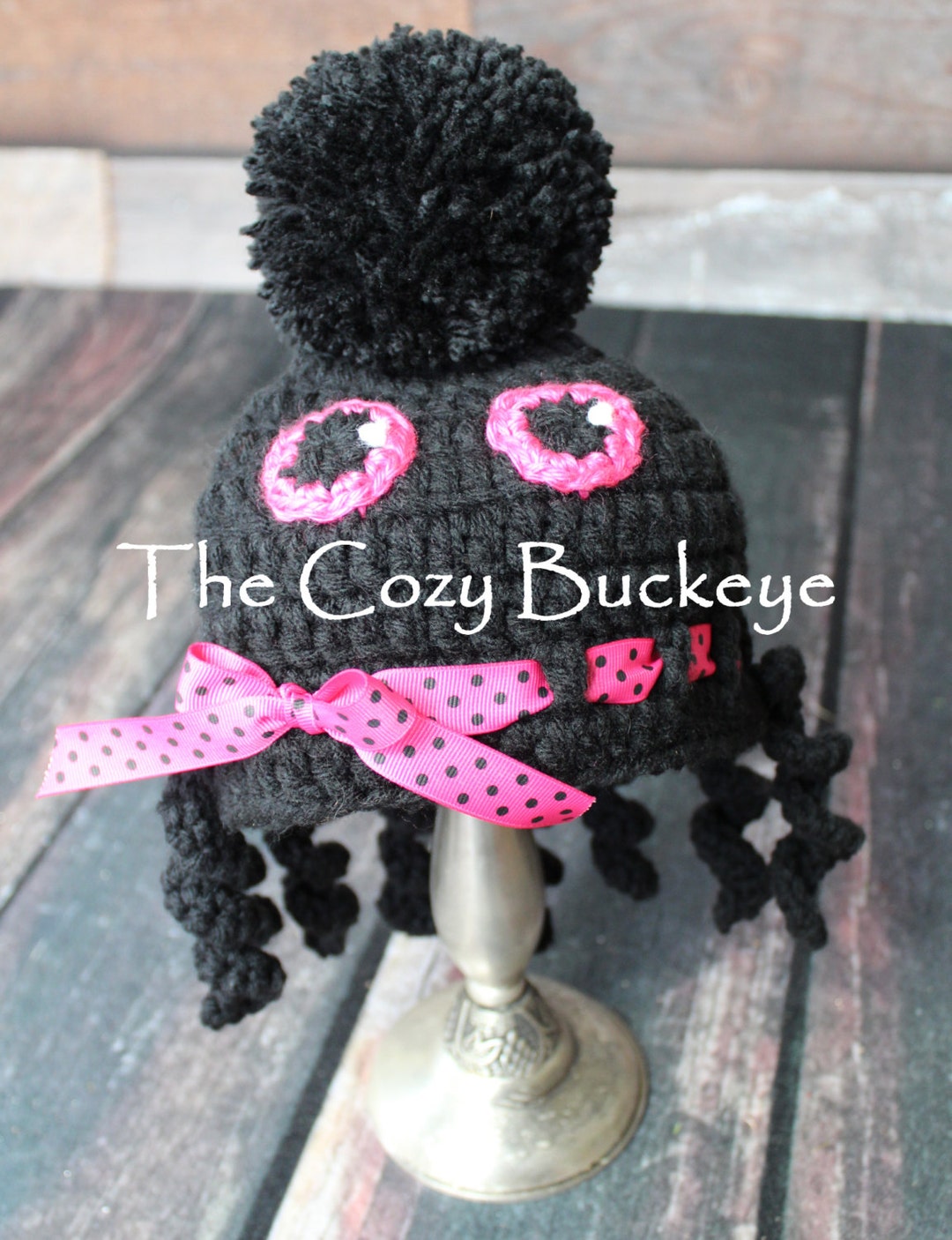 Crochet Spider Hat Itsy Bitsy Spider Hat Character Hat Halloween Hat ...