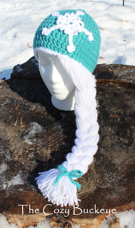 Crochet Pattern Elsa Hat