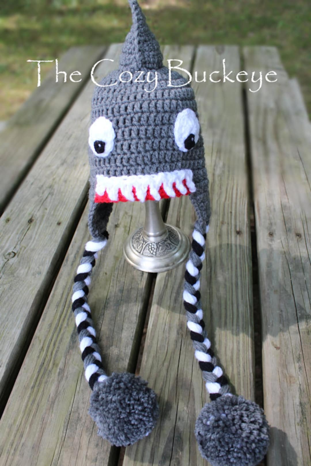CROCHET PATTERN - Shark Hat - Character Hat - Animal Hat - Halloween ...