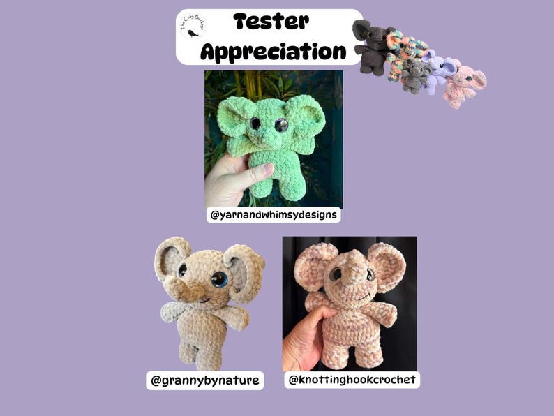 India the Elephant / PDF Crochet Pattern Only / Quick Market Make - Etsy