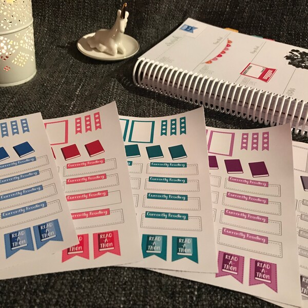 Bookish Planner - Etsy