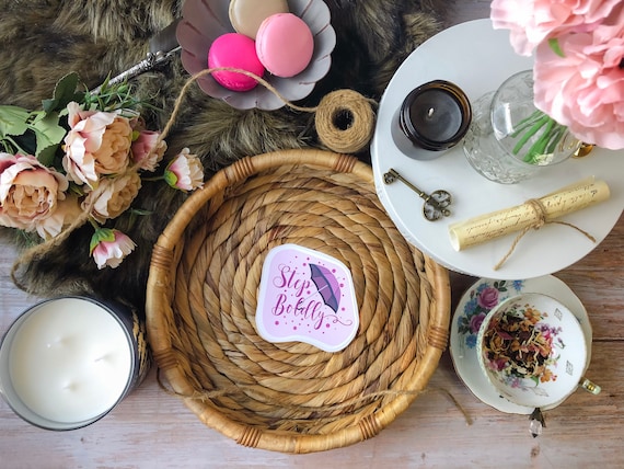 Nevermoor Step Boldly Vinyl Sticker | Etsy