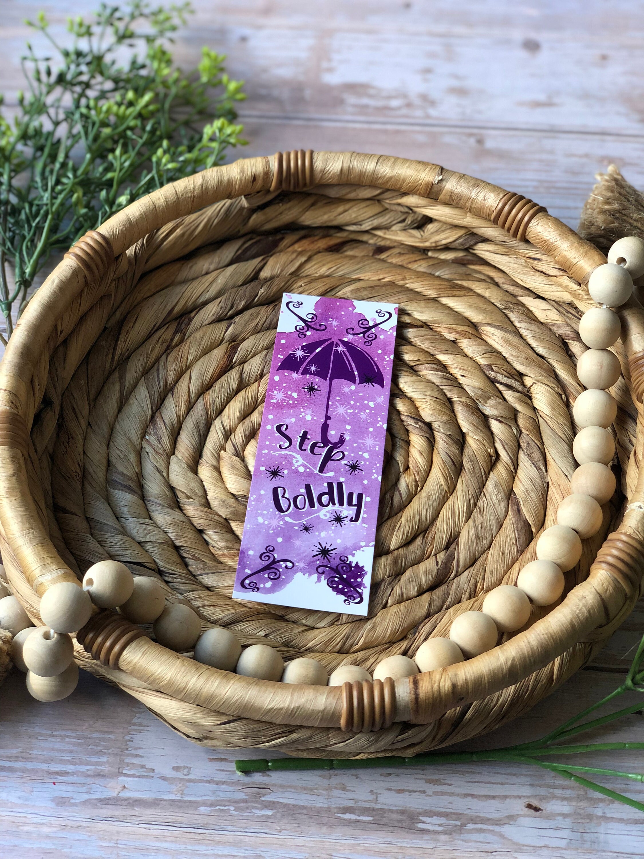 Step Boldly Bookmark Nevermoor Bookmark Morrigan Crow - Etsy Australia