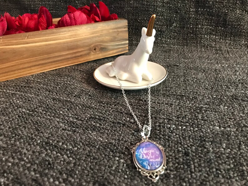 Magic is Desire Made Real A Discovery of Witches Necklace - Etsy