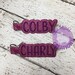 Custom Name Key Fob - Etsy