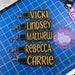 Custom Name Key Fob - Etsy