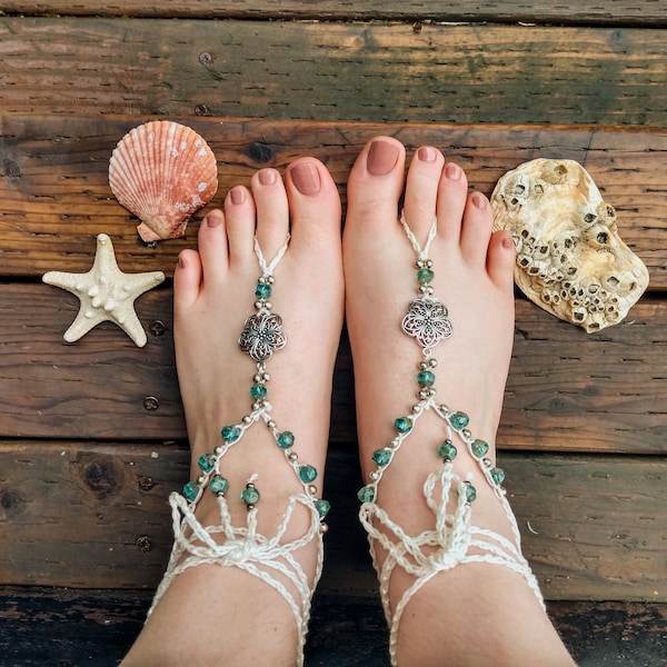 Turquoise Sandals - Etsy