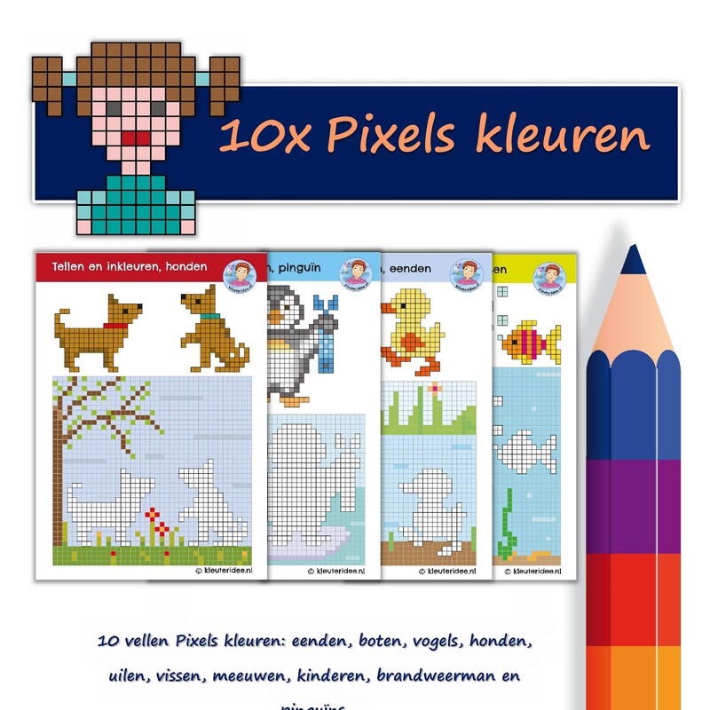 Color Pixel - Etsy