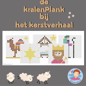 Christmas Houses Row Perler Beads Pattern PDF - Etsy