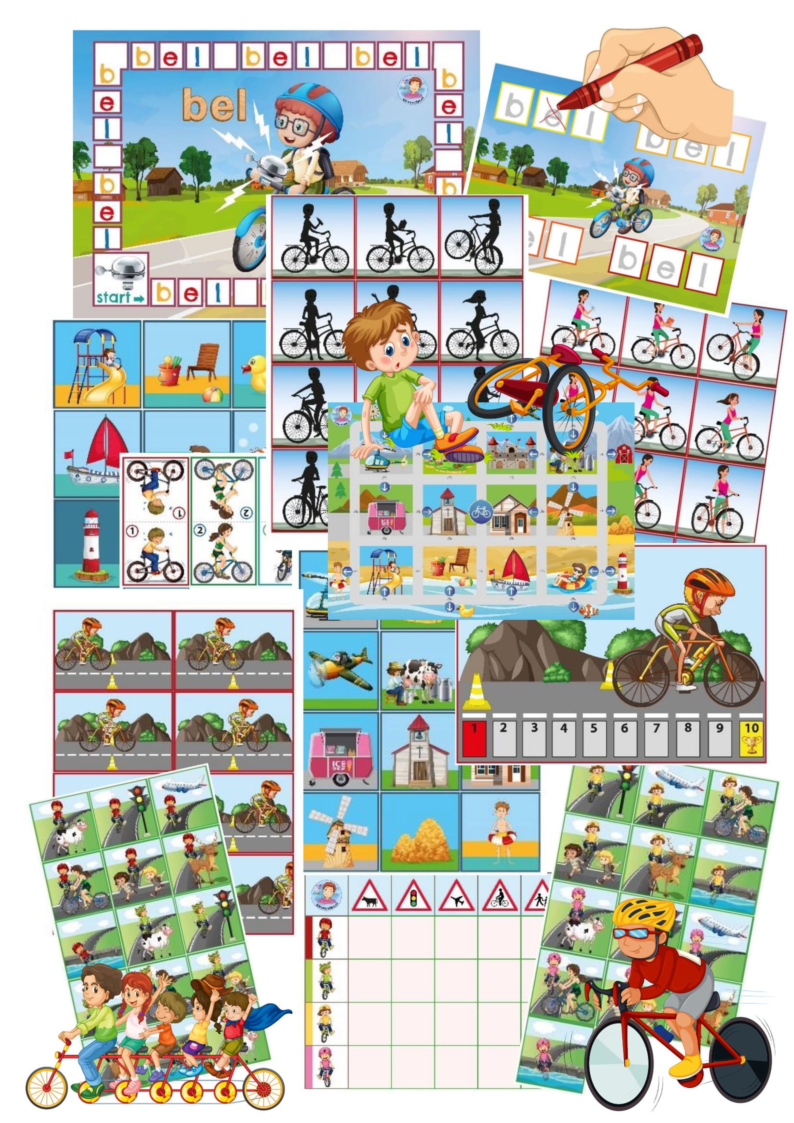 Bike Games Package - Etsy