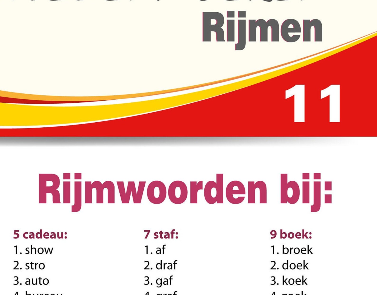 Rijmrun 'Sinterklaas', bewegend leren, rijmen - Etsy Nederland