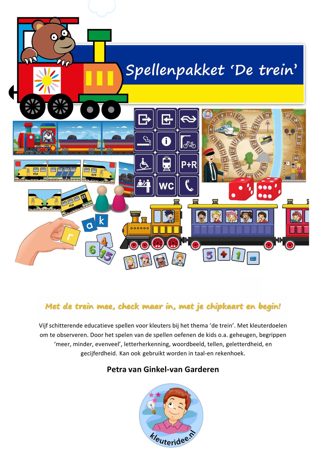 Train Games Pack for Kindergarten and Preschool - Etsy