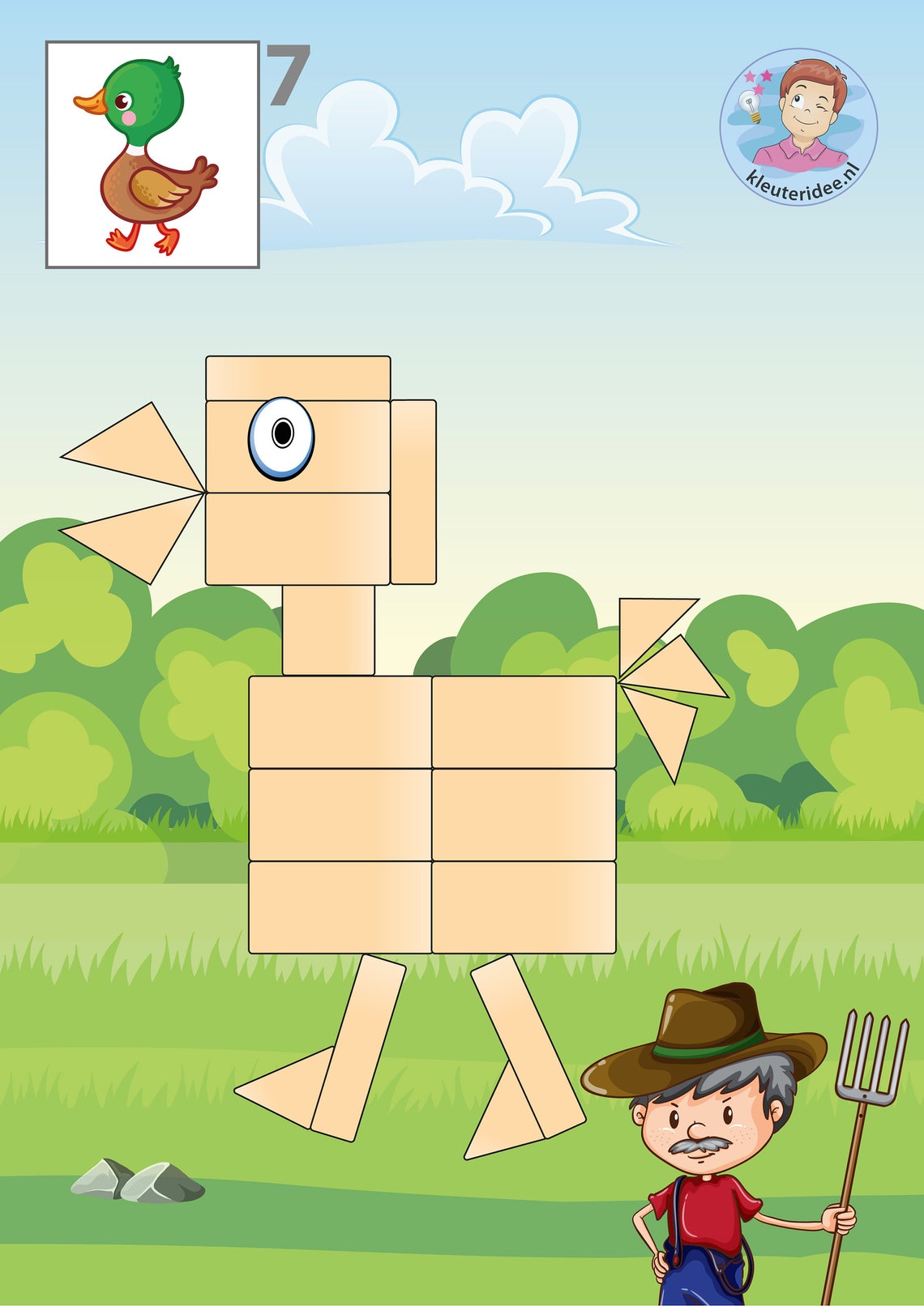 Ten Construction Examples to Build Farm Animals - Etsy