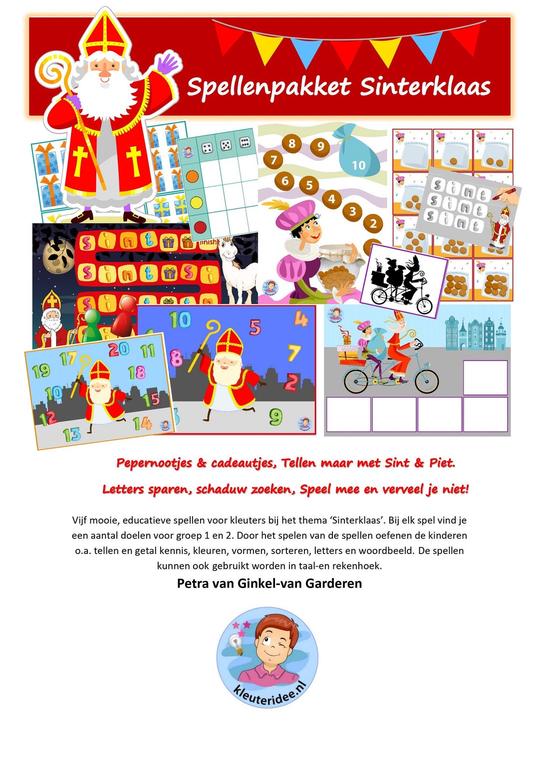 Sinterklaas Games Package - Etsy