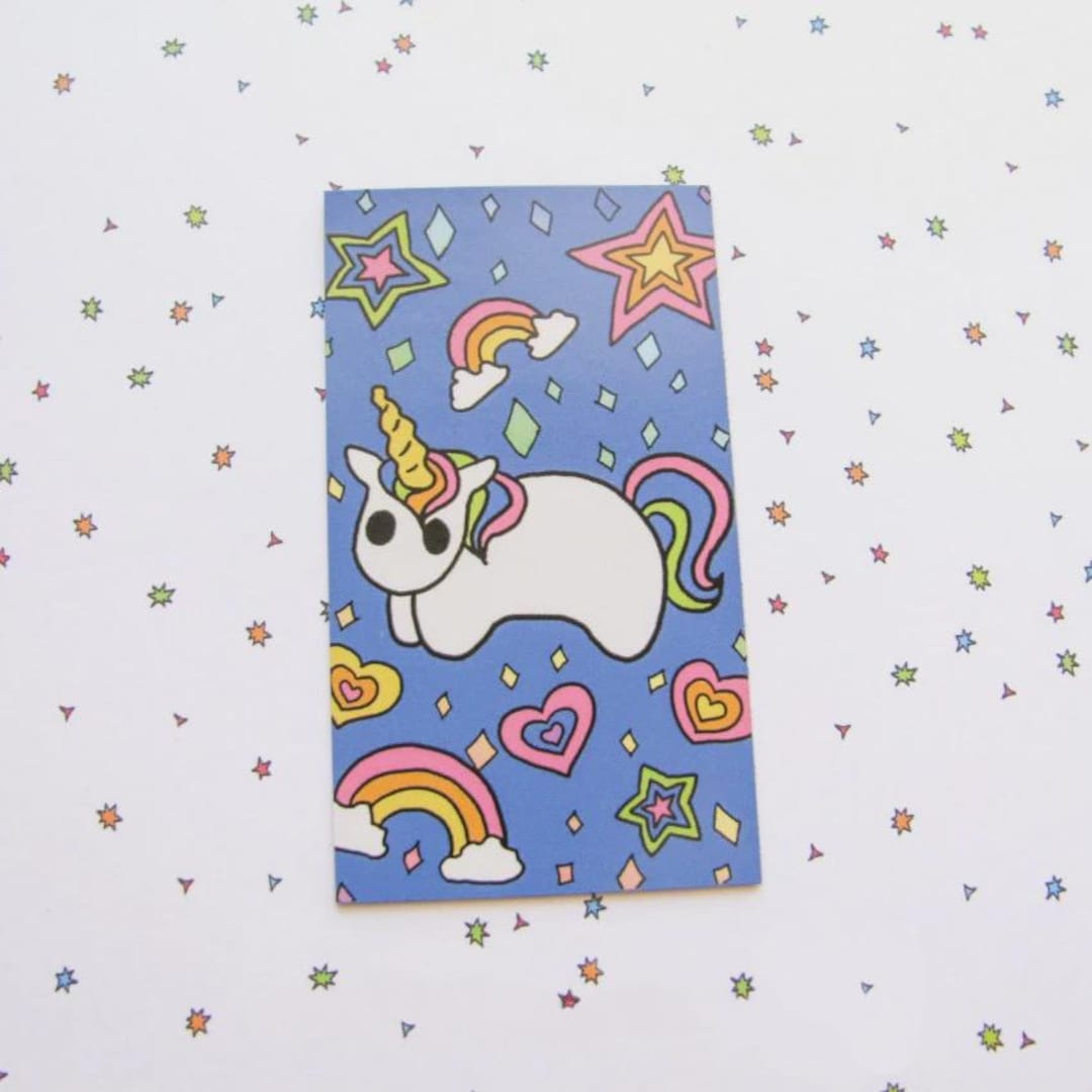 Rainbow Unicorn Fridge Magnet - Etsy