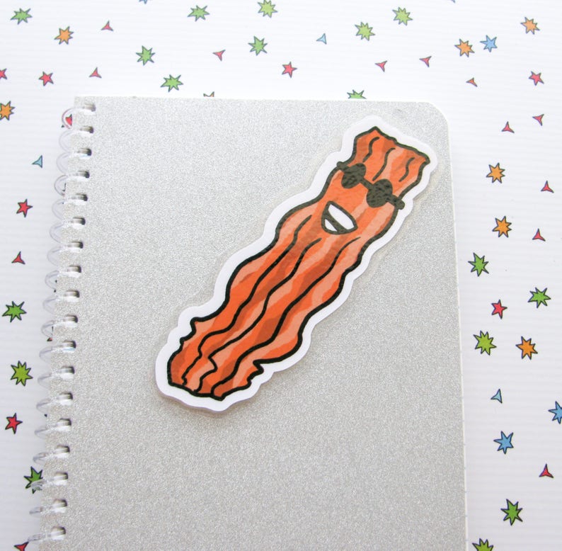 Bacon Bookmarker Bookish Food Book Lovers Gift Funny Bacon - Etsy