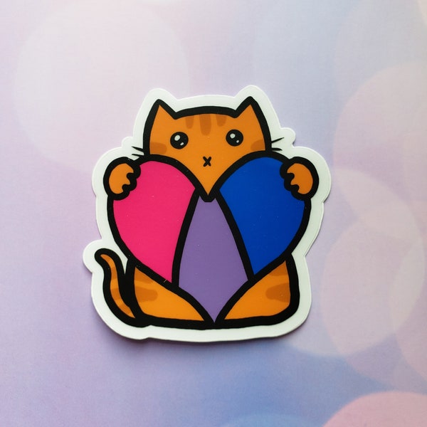 Bisexual Car Decal - Etsy