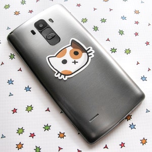 Calico Cat Sticker, Phone Sticker, Cat Laptop Sticker, Car Sticker ...