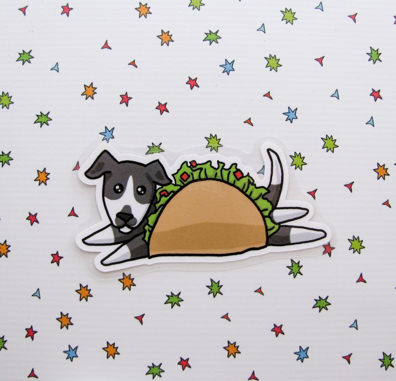 Taco Dog Bookmarker Bookish Puppy Book Lovers Gift Funny | Etsy