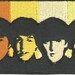 BEATLES Band Border Embroidered/printed Sew/iron on Patch 14 X 10 ...