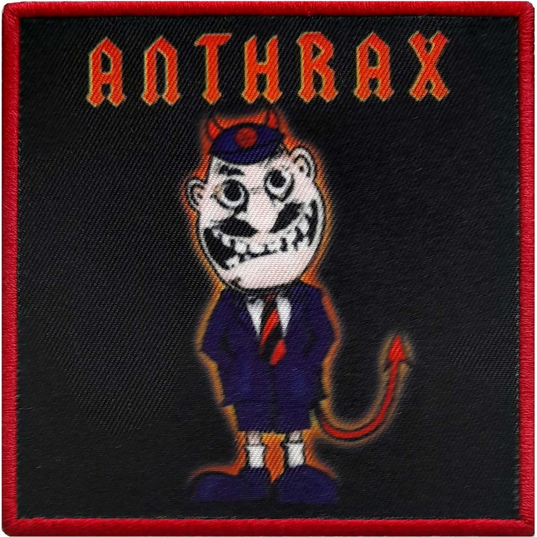 ANTHRAX Tnt Cover EMBROIDERED Border Printed Iron on Patch Mint ...