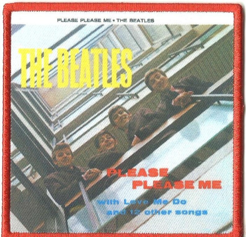 BEATLES With the Beatles Square Album Cover Embroidered | Etsy