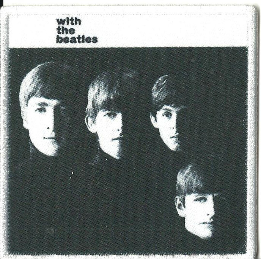 BEATLES With the Beatles Square Album Cover Embroidered Printed Sew ...