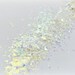 Clear Iridescent Glitter Shards Yume Kawaii Resin Supplies Nail Art ...