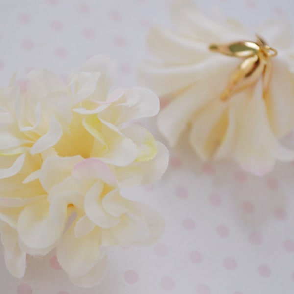 White Silk Hydrangea - Etsy