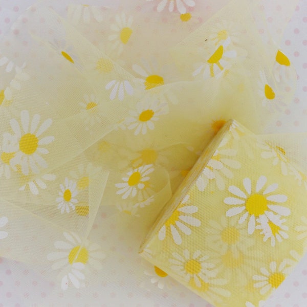 Yellow Daisy White - Etsy
