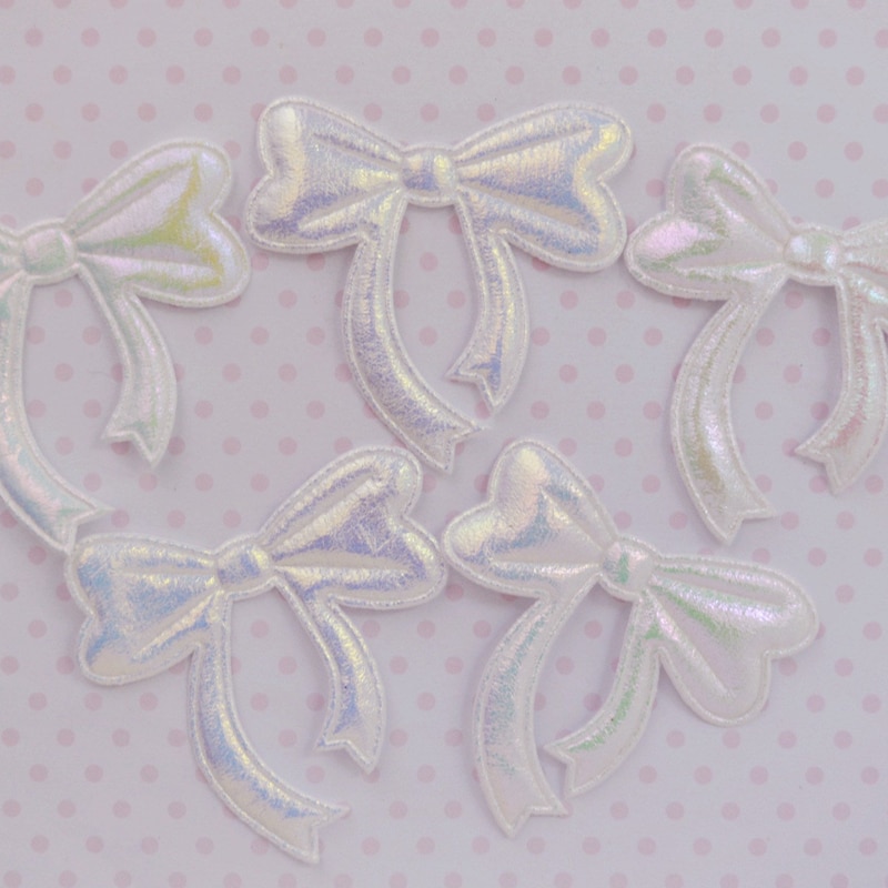 White Applique - Etsy