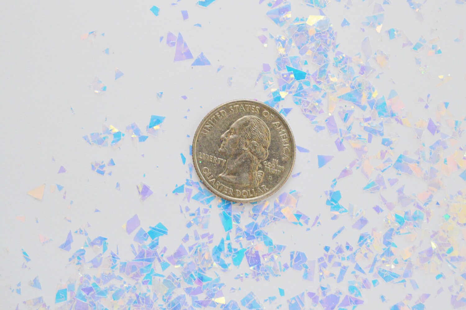 Clear Iridescent Glitter Shards Yume Kawaii Resin Supplies - Etsy