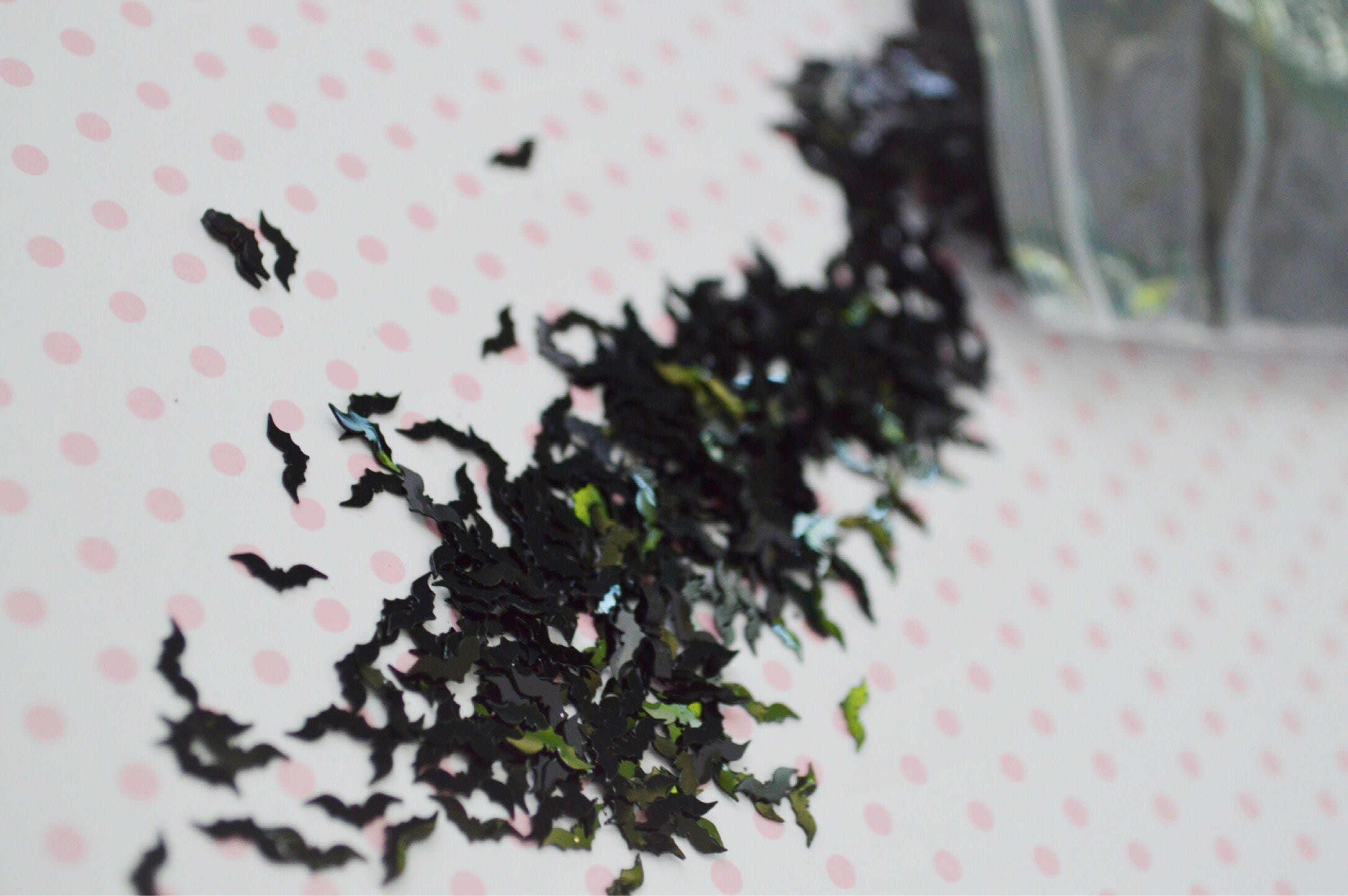 8mm Pastel Goth Creepy Cute Kawaii Bat Glitter Resin Supplies - Etsy Canada